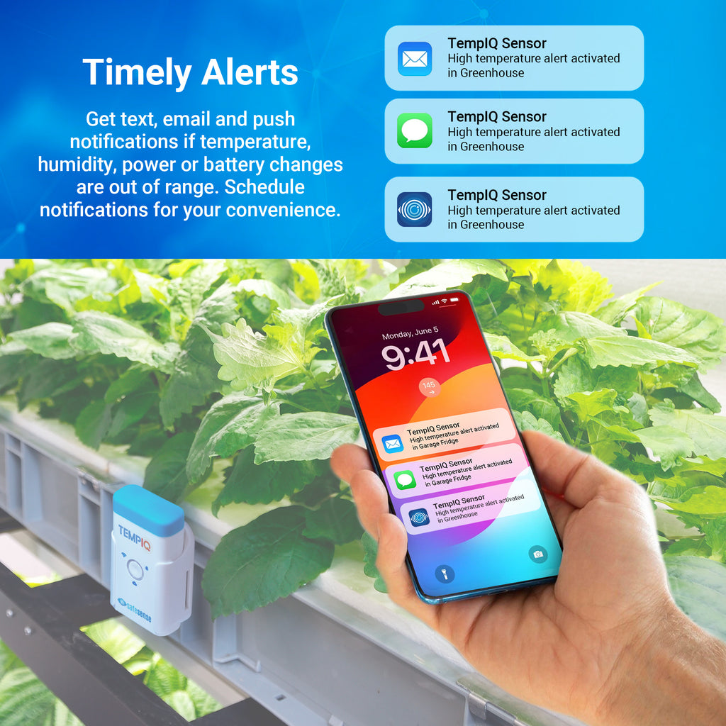 SafeSense: TEMPIQ Premier Home Monitoring Sensors for Safety & Comfort